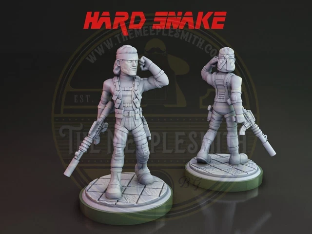 HARD SNAKE SURVIVOR miniature for tabletop and boardgames ... EUR 6,30 ...