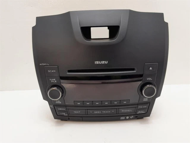 ISUZU D-MAX RADIO CD Stereo Radio Head Unit & WARRANTY 11420376 898243 ...