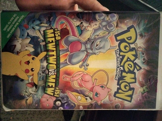 POKÉMON THE FIRST Movie: Mewtwo Strikes Back (VHS, 2000, Clamshell) £5. ...