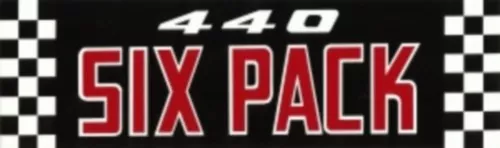 MOPAR 1970-71 440 Six Pack Air Cleaner Decal EUR 18,75 - PicClick DE
