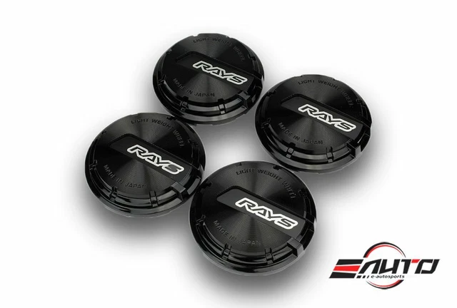 4X RAYS GRAM Lights GL Center Cap Black/Black-57D 57DR 57CR 57 maximium ...