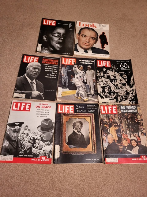 LIFE MAGAZINE COLLECTORS Pictures of the Year Specil Moon Kennedy and ...