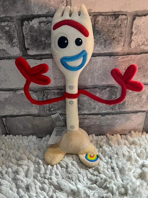 DISNEY PIXAR FORKY plush soft toy with bonnie writing On Foot £7.00 ...