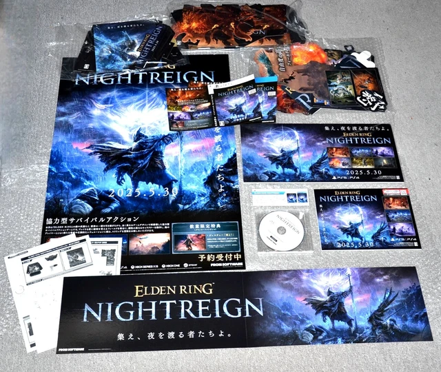 ELDEN RING - NIGHTREIGN - Complete Promotional pack - display POP ...