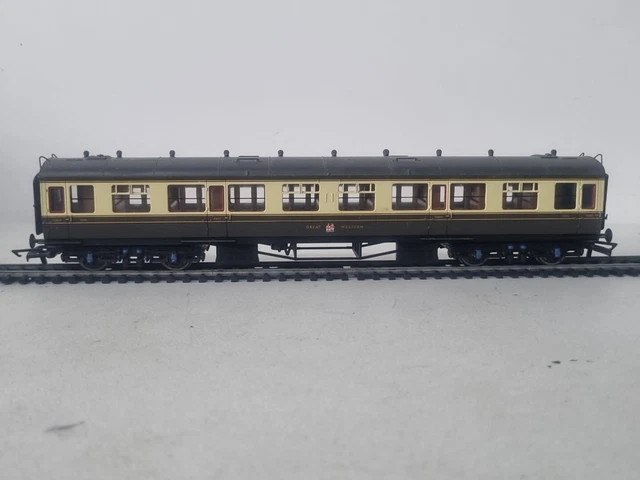 BACHMANN 00 34-127 Collett 1St/3Rd Choc/Cream Great Western Coach Model ...