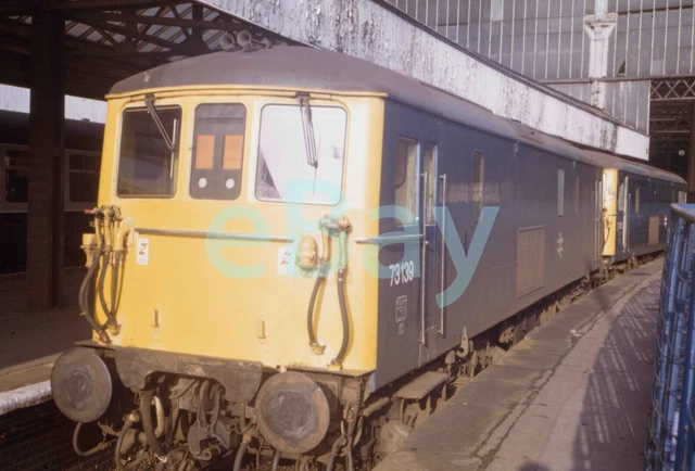 35MM RAILWAY SLIDE of Class 73 73139 @ Waterloo - Copyright to Buyer £4 ...