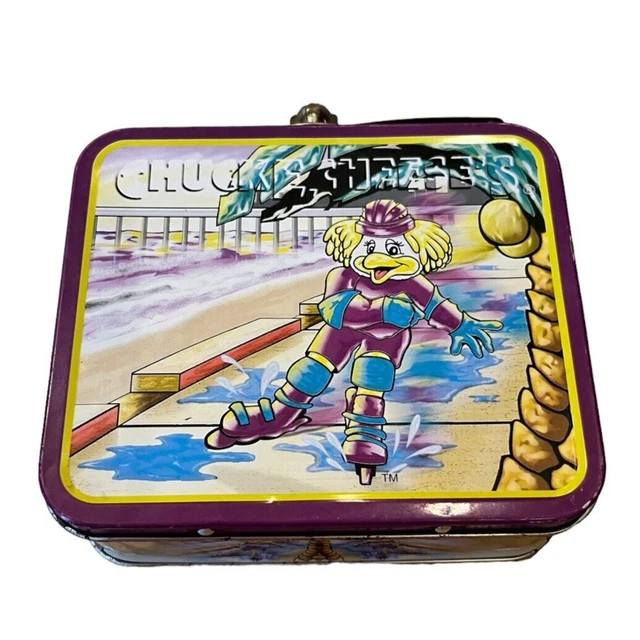 CHUCK E CHEESE Helen Henny Vintage Tin Mini Lunchbox Collectors Item £ ...