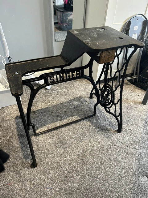 SINGER CYLINDER ARM Leather Patcher Industrial Sewing Machine Base ...