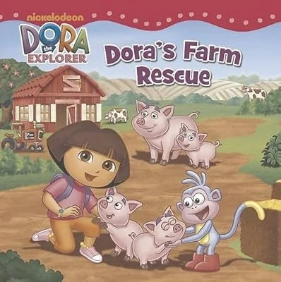 NICKELODEON DORA THE Explorer DoraS Farm Rescue Storybook, Nickelodeon ...