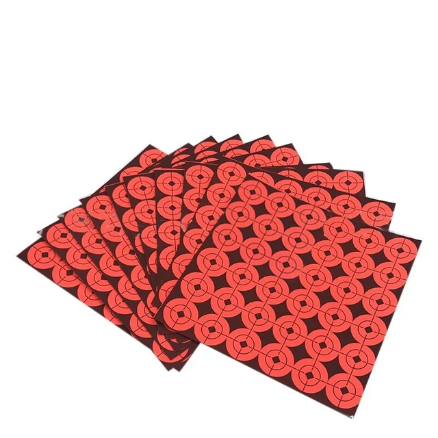 REPLACE TARGET STICKER Sports Dots Paper Practice Bullseye Accessories ...