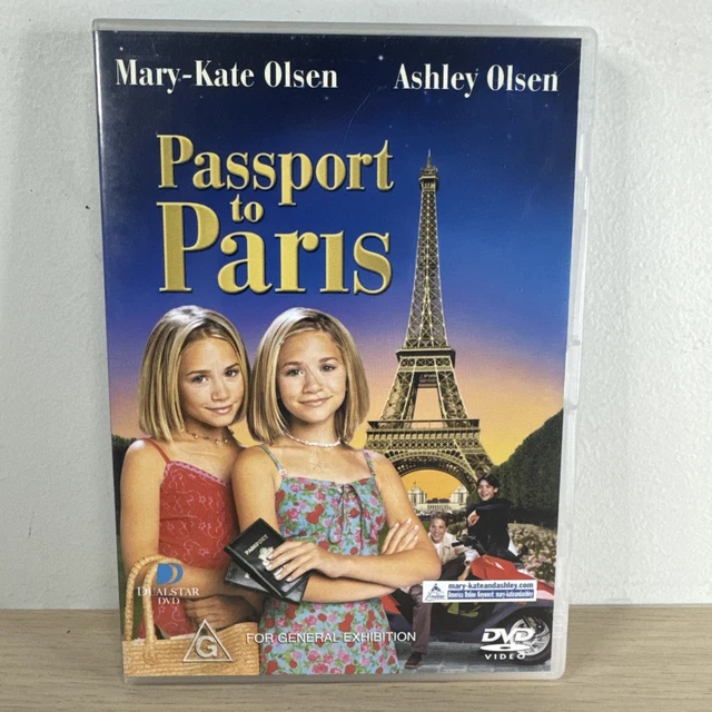 PASSPORT TO PARIS (2001) DVD Olsen Twins Family Comedy Vintage VERY ...