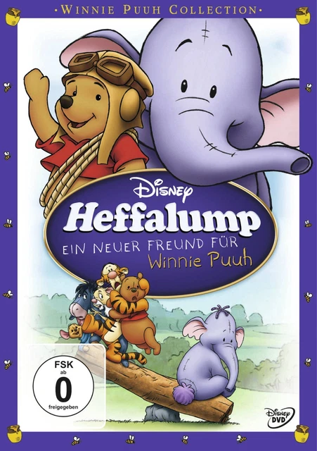 DISNEY WINNIE PUUHS Heffalump & Ruh DVD Kinderfilm Deutsch Englisch FSK ...