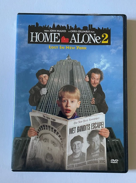 HOME ALONE 2: Lost in New York 1990 DVD Macaulay Culkin Joe Pesci ...