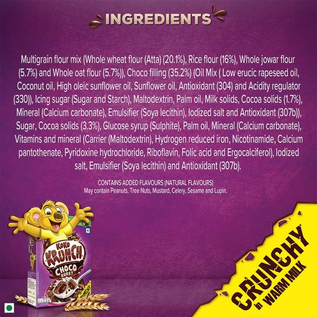 NESTLE KOKO KRUNCH Breakfast Cereal - Choco Burst, 500 grams Box £29.42 ...