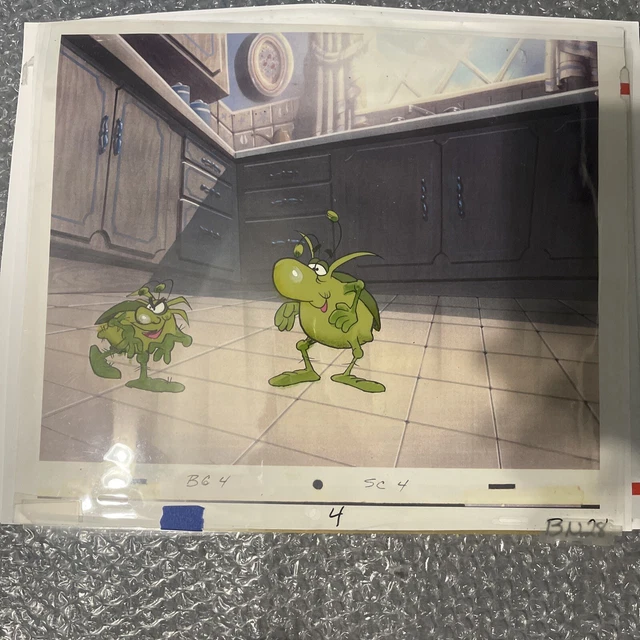 VINTAGE CARTOON ANIMATION Cel Art RAID Bug Spray Tex Avery Commercial ...