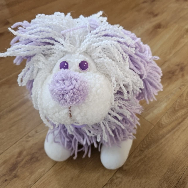 VINTAGE 1980'S DOG DISNEY KENNER FLUPPY SOFT YARN TOY Puppy Pup Plush ...