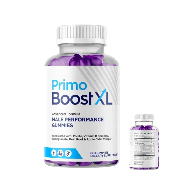 PRIMO BOOST XL Gummys Advanced Formula PrimoBoost XL Male 60 Gummies £ ...