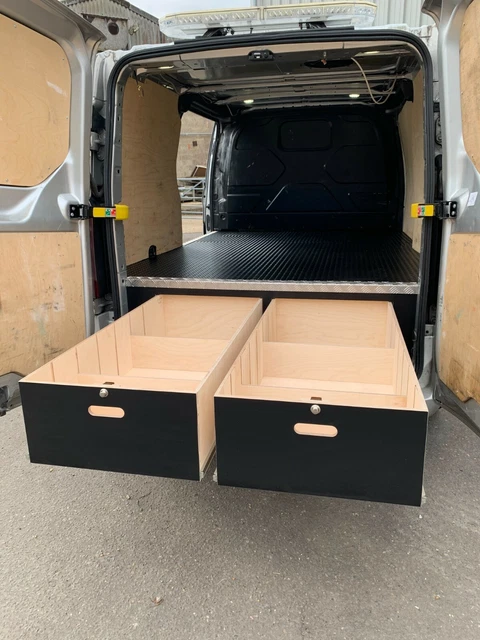 FORD TRANSIT CUSTOM SWB drawer false floor tool storage organiser van ...