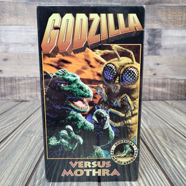 MOTHRA VERSUS GODZILLA (VHS, 1964/1998, Simitar) Vs - Horreur/Monstre ...