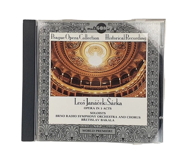 PRAGUE OPERA COLLECTION Historical Recording Leos Janacek Sarka Opera ...