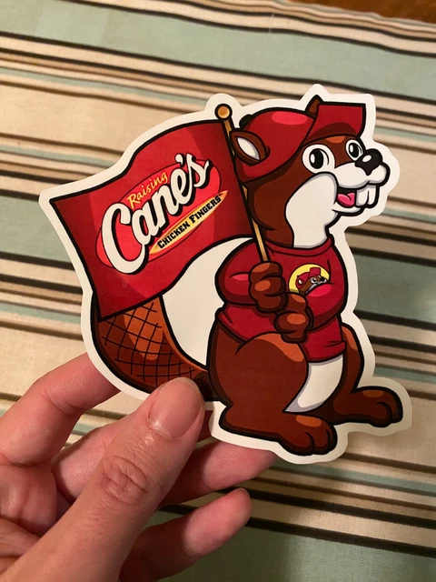 RAISING CANE'S CHICKEN Fingers Vinyl Sticker BUC-EE’s Bucees Gas ...
