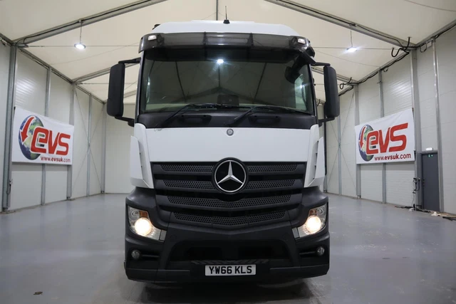 2016 (66 PLATE) Mercedes Benz ACTROS 4x2 Euro 6 Curtainsider £9,950.00 ...