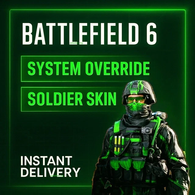 BATTLEFIELD 6 - System Override Soldier Skin | RAZER BF6 - PS5/ Xbox ...