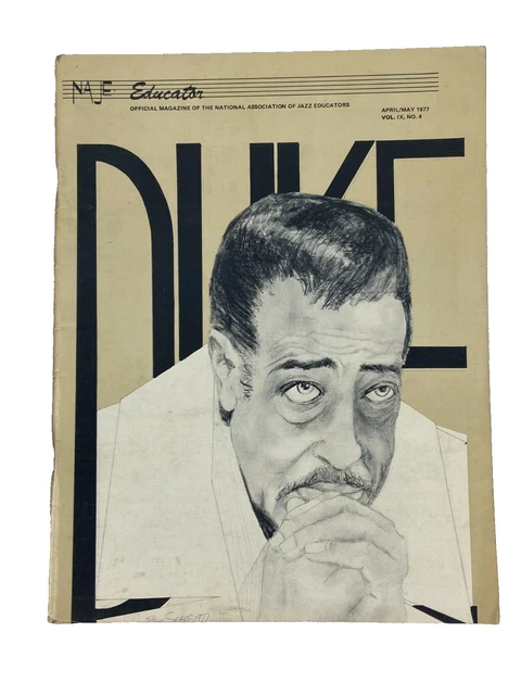 DUKE ELLINGTON NAJE Magazine 1977 National Association Of Jazz ...