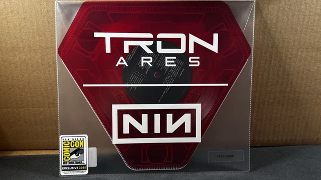 SDCC 2025 TRON Ares NIN Vinyl Record 2025 Comic Con EXCLUSIVE 1127 of ...
