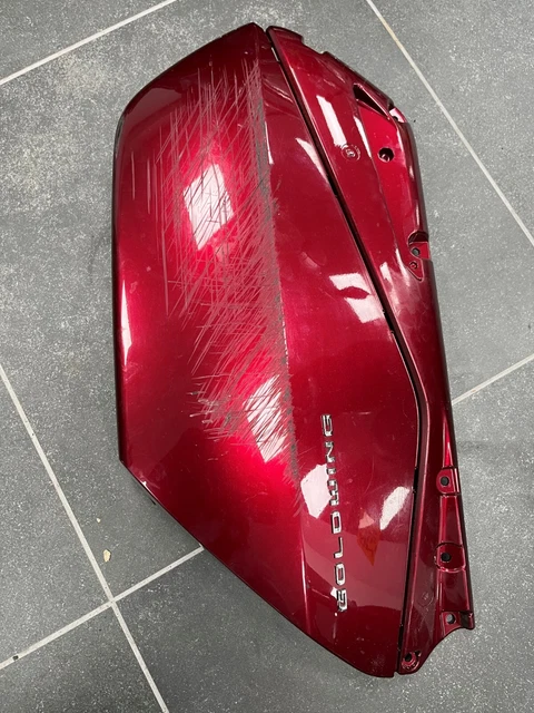 USED GENUINE HONDA Goldwing Gl1800 Right Pannier Saddlebag Lid Red ...
