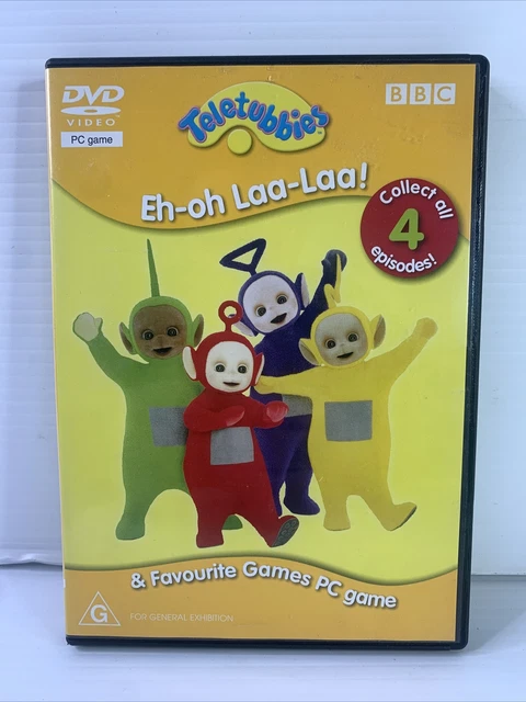 TELETUBBIES EH-OH LAA-LAA BBC Region 4 DVD & Favourite Games PC Game ...