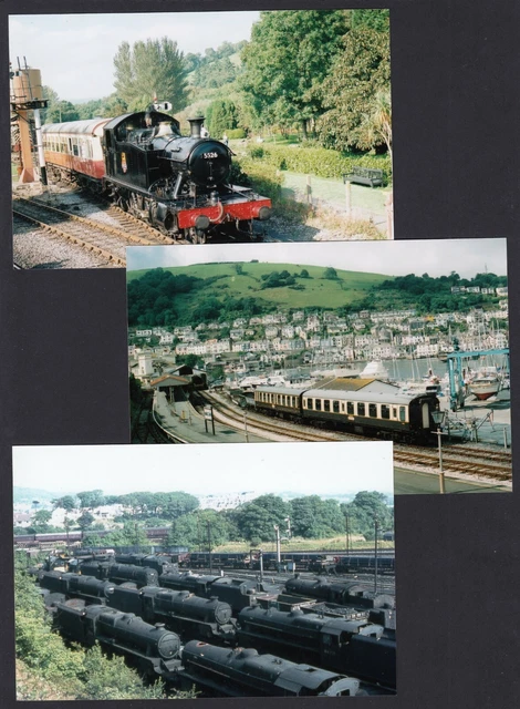 SIXTEEN MODERN COLOUR PHOTOS PHOTOGRAPHS VARIOUS Railway Steam Trains ...
