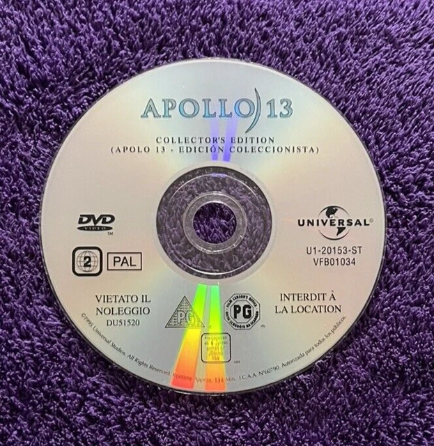APOLLO 13 DVD - DVD Disc Only - (1999) Tom Hanks - Free UK P&P £2.94 ...