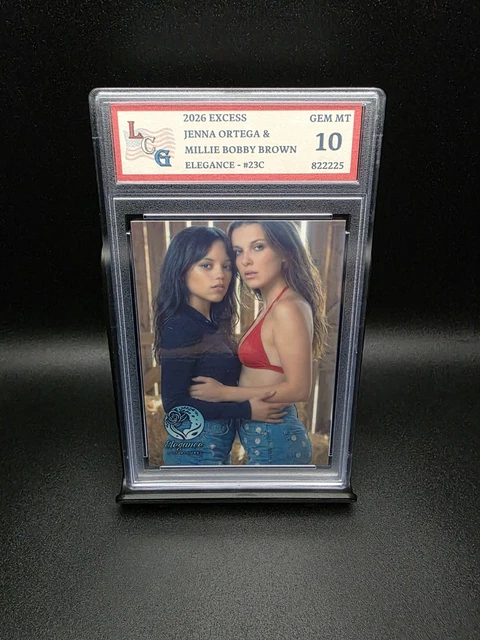 JENNA ORTEGA & Millie Bobby Brown #23d (2026) eXcess Elegance - Graded ...