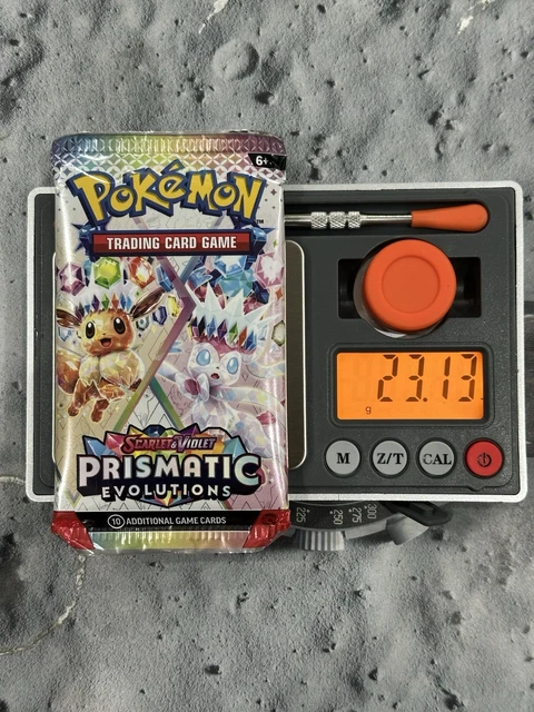 POKÉMON TCG - Prismatic Evolutions Booster Pack - Sealed -HEAVY PACK 23 ...