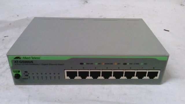 ALLIED TELESIS AT-GS900/8 Ethernet-Schalter EUR 10,00 - PicClick DE