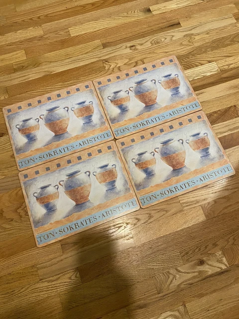 VINTAGE PIMPERNEL 4 Cork Placements by Claudio Ancilotti, Eurographics ...