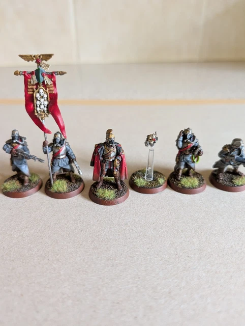 FORGE WORLD DEATH Korps of Krieg Command Squad Painted OOP £83.92 ...