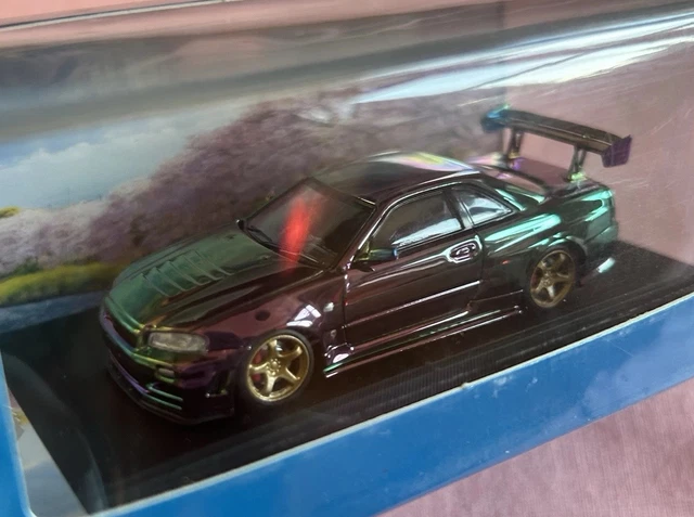 GB FUJI 1:64 JDM Skyline GTR R34 Nismo Z-Tune Sports Model Diecast Collect Car £36.19 - PicClick UK
