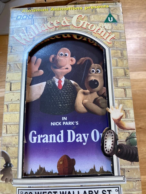 RARE AARDMAN WALLACE and Gromit VHS tapes collection box set - 3 movies ...
