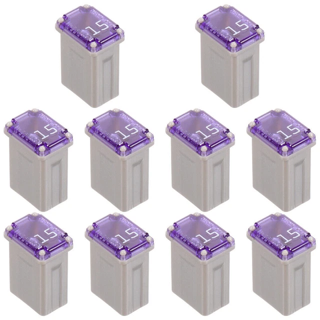MICRO CARTRIDGE FUSES FMM M-Case Female Fuse For Car Truck SUV, 10 Pack ...