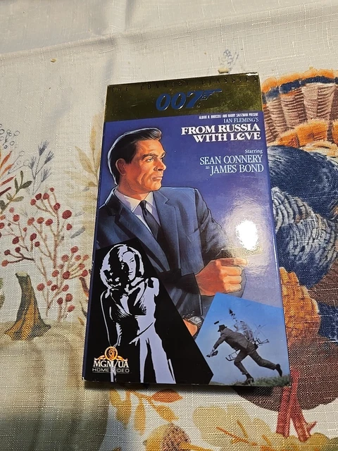 007 JAMES BOND From Russia With Love VHS The Connery Classics $1.95 ...