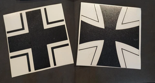 WW2 WWII GERMAN Luftwaffe Air Force decal stencil set lot x 2 £8.94 ...