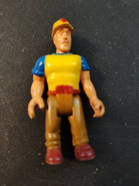 LITTLE TIKES CONSTRUCTION Worker 2 1/2 inch tall Toy Figure $4.99 ...