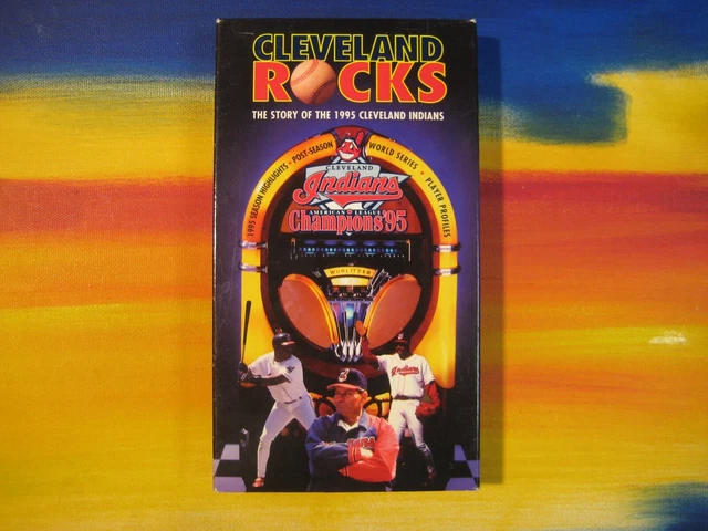 CLEVELAND ROCKS THE Story of the 1995 Cleveland Indians Baseball VHS ...