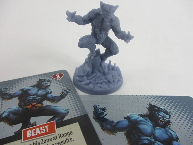 ZOMBICIDE : MARVEL Zombies BEAST Super Hero Mini & Cartes NEUF !! EUR ...