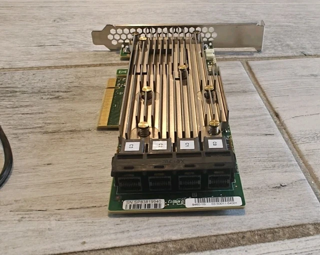 BROADCOM AVAGO 9460-16I Tri-Mode PCIe RAID Controller Card DP/N: 042PDX ...