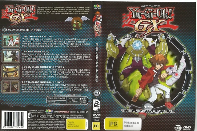 YU-GI-OH! GX VOL 1.9: Duel Distractions (DVD, 2004) $10.00 - PicClick AU