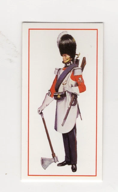 MILITARY UNIFORMS TRADE Card. Grenadier Guards Pioneer 1853 EUR 2,90 ...