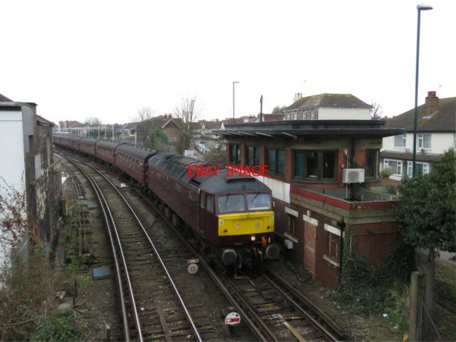 PHOTO CLASS 47 47772 Tnt 37518 Departs Bognor Regis 24/03/18 Working ...
